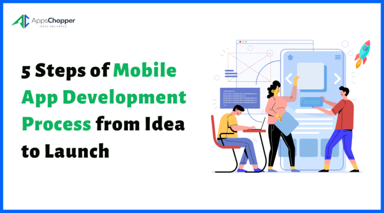 5 Crucial Steps Required in a Mobile App Development Process